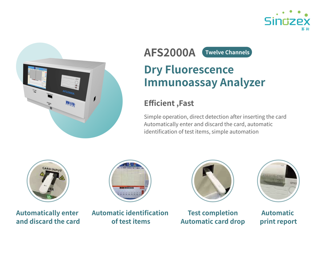 AFS2000A Dry Fluorescence Immunoassay Analyzer – Thalysbio